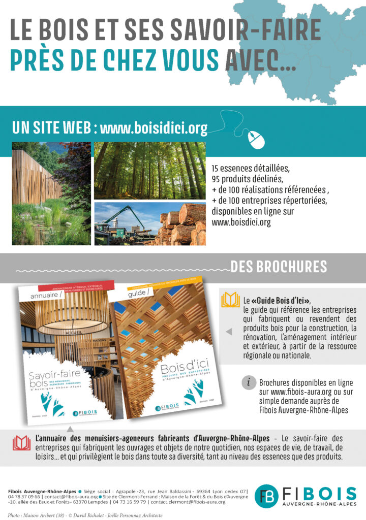 Bois local - Fibois AuRa